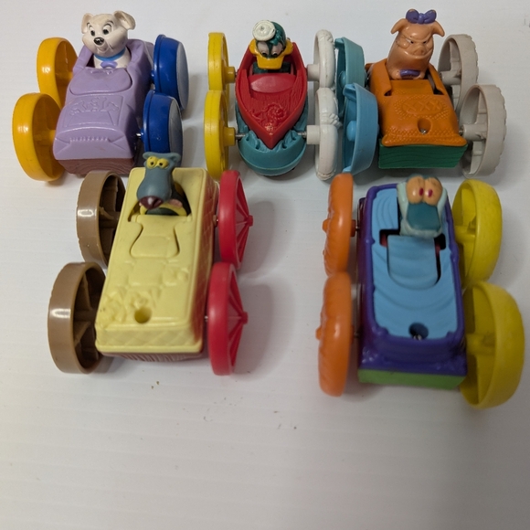 Disney | Toys | Vintage Mcdonalds By Disney Happy Meal Flip Cars 9s ...